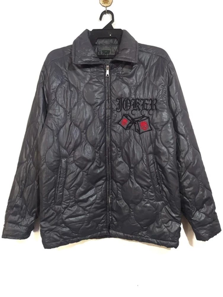 Japanese Brand × Skulls × Streetwear JKPD Padded Quilted Embroidered ...
