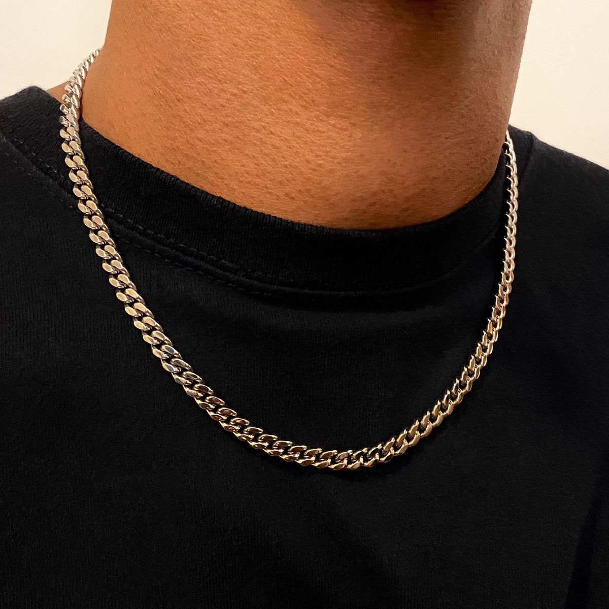 Dior RARE CHRISTIAN DIOR 90s CUBAN LINK VINTAGE CHAIN NECKLACE | Grailed