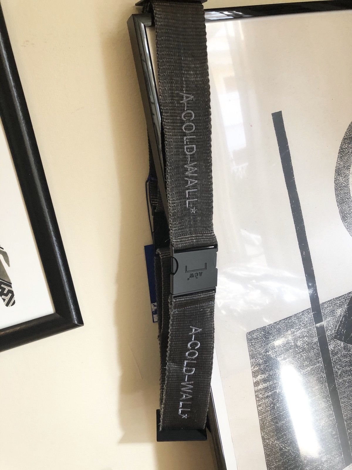 A Cold Wall × Samuel Ross A Cold Wall ACW* double buckle adjustable ...