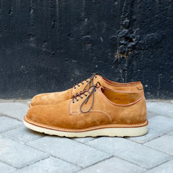 Viberg Viberg Anise Reverse Kudu Derby Shoe | Grailed