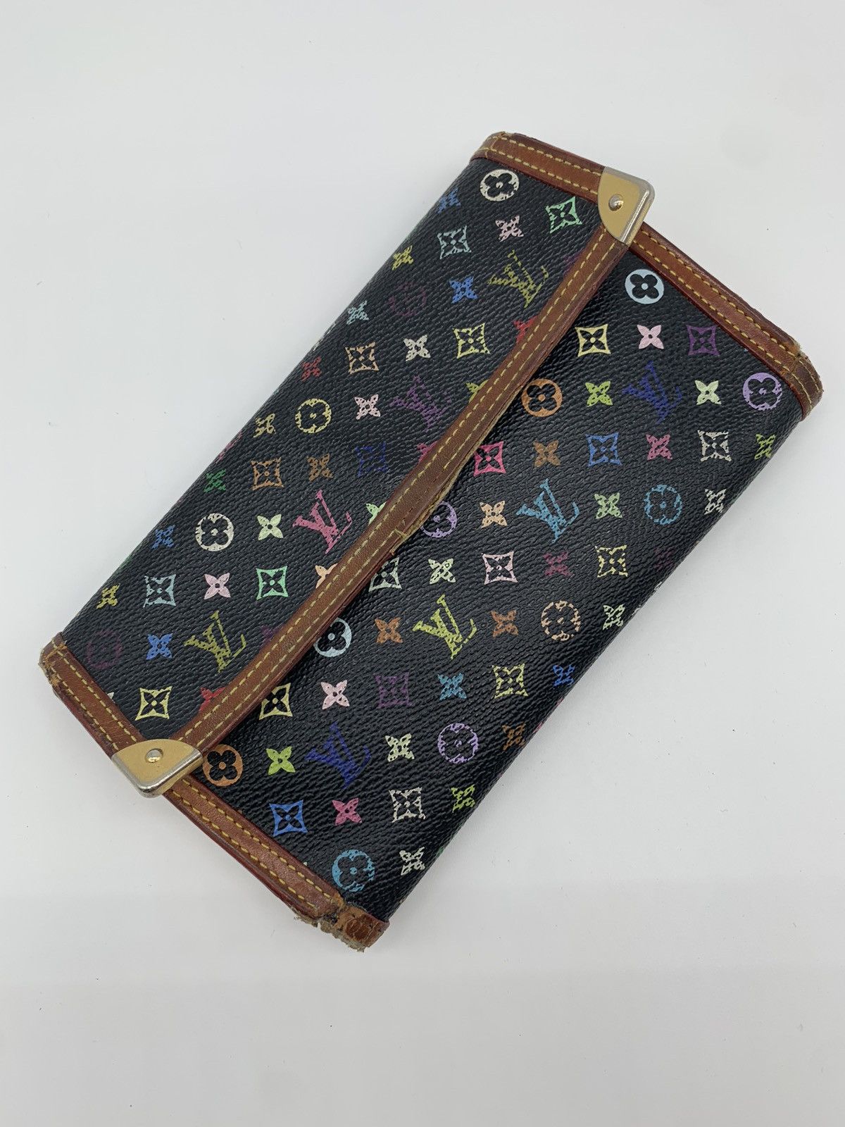 Louis Vuitton Louis Vuitton Murakami Rainbow Mongram Wallet | Grailed