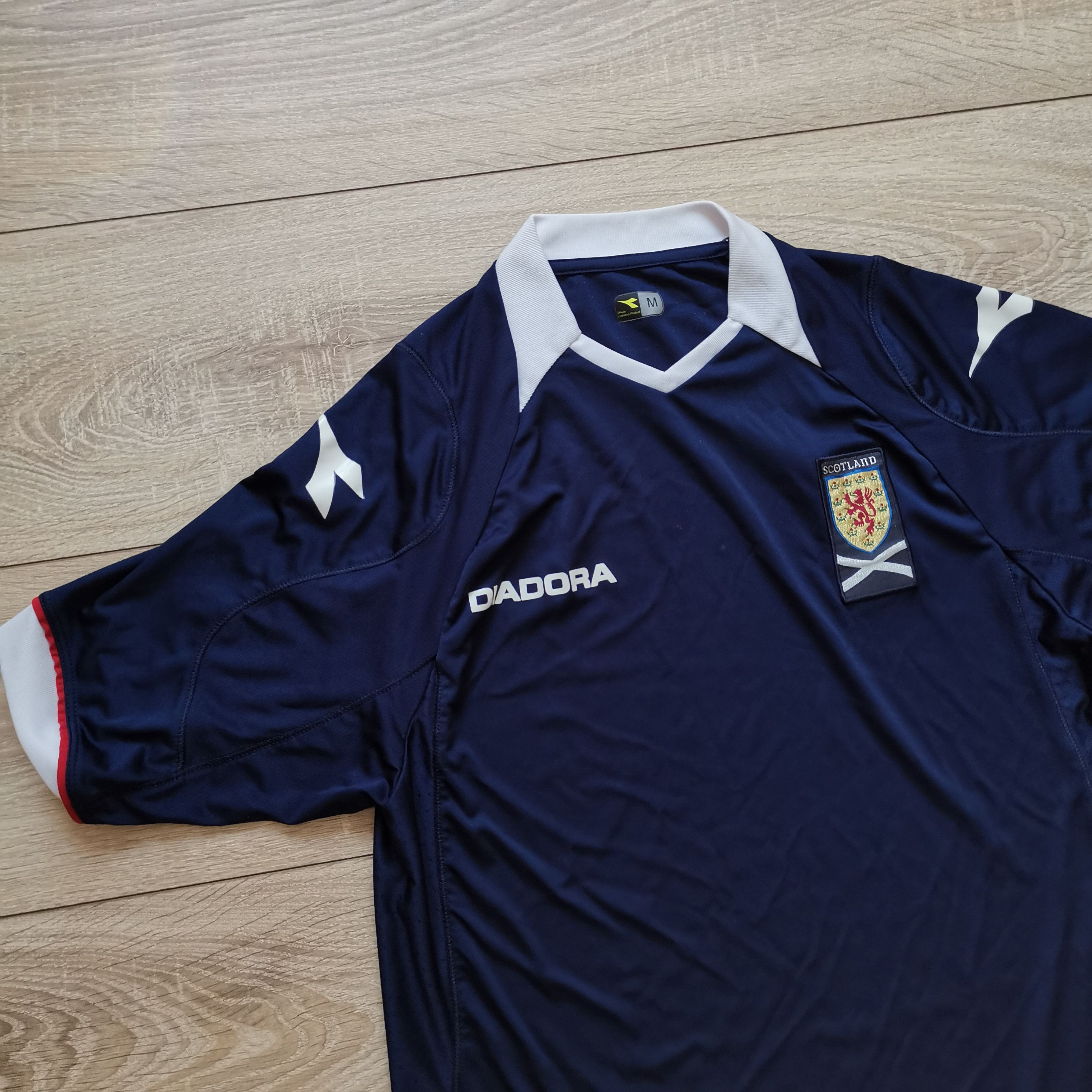 Diadora × Soccer Jersey × Vintage Vintage Diadora Scotland 2008 2010 ...