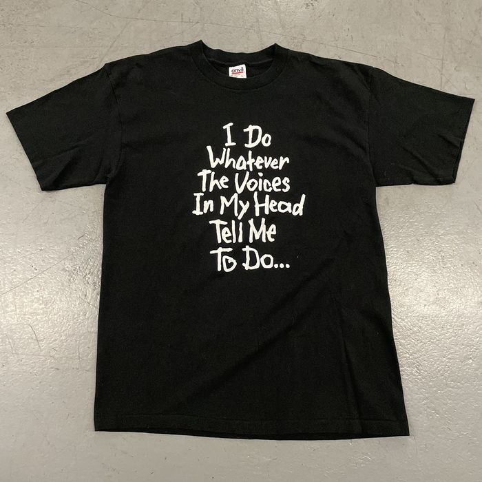 Vintage Crazy Vintage Funny Text Shirt Essential 90s | Grailed