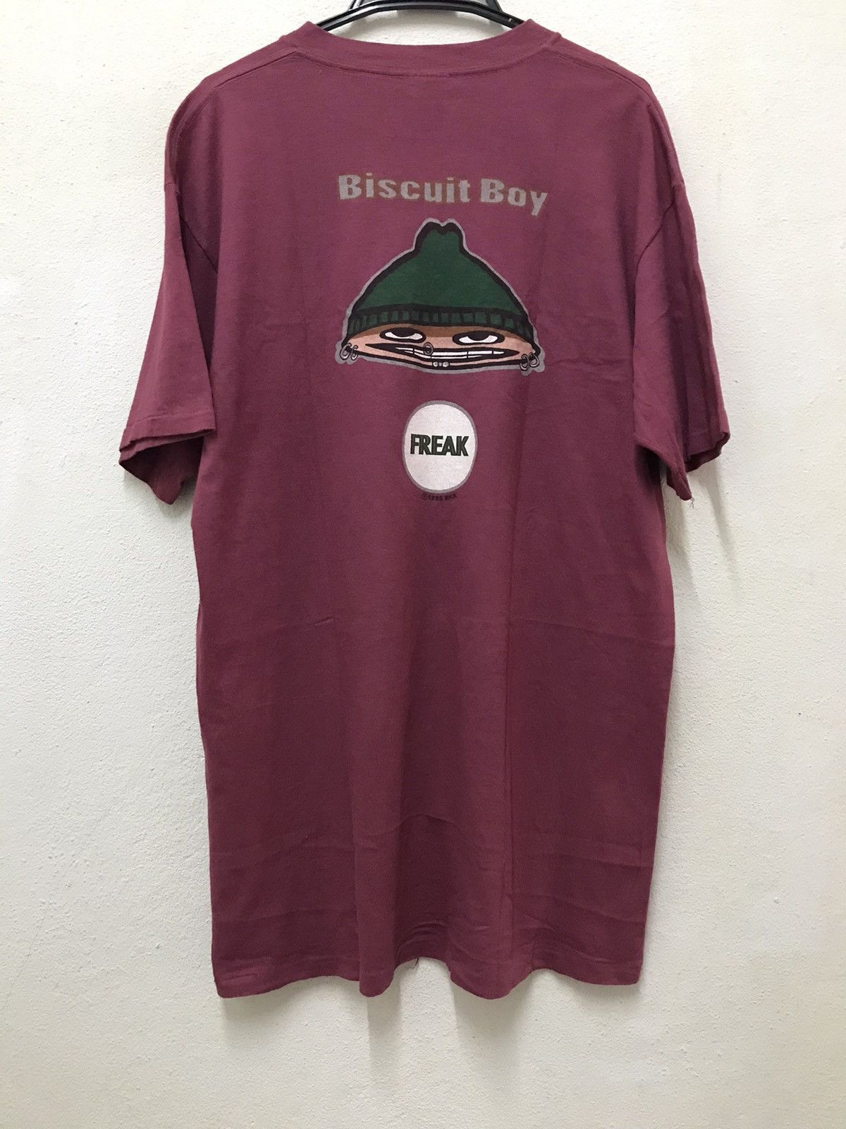 Vintage 🔥 RARE 90s BISCUIT BOYS FREAK TSHIRT | Grailed