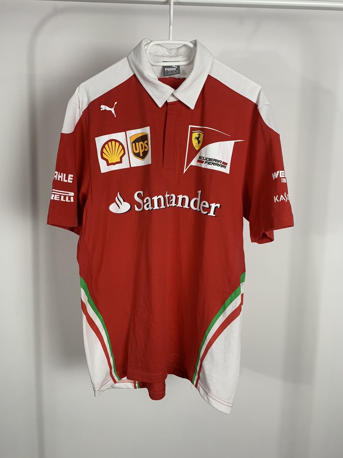 Puma Puma Ferrari Santander Polo T Shirt | Grailed