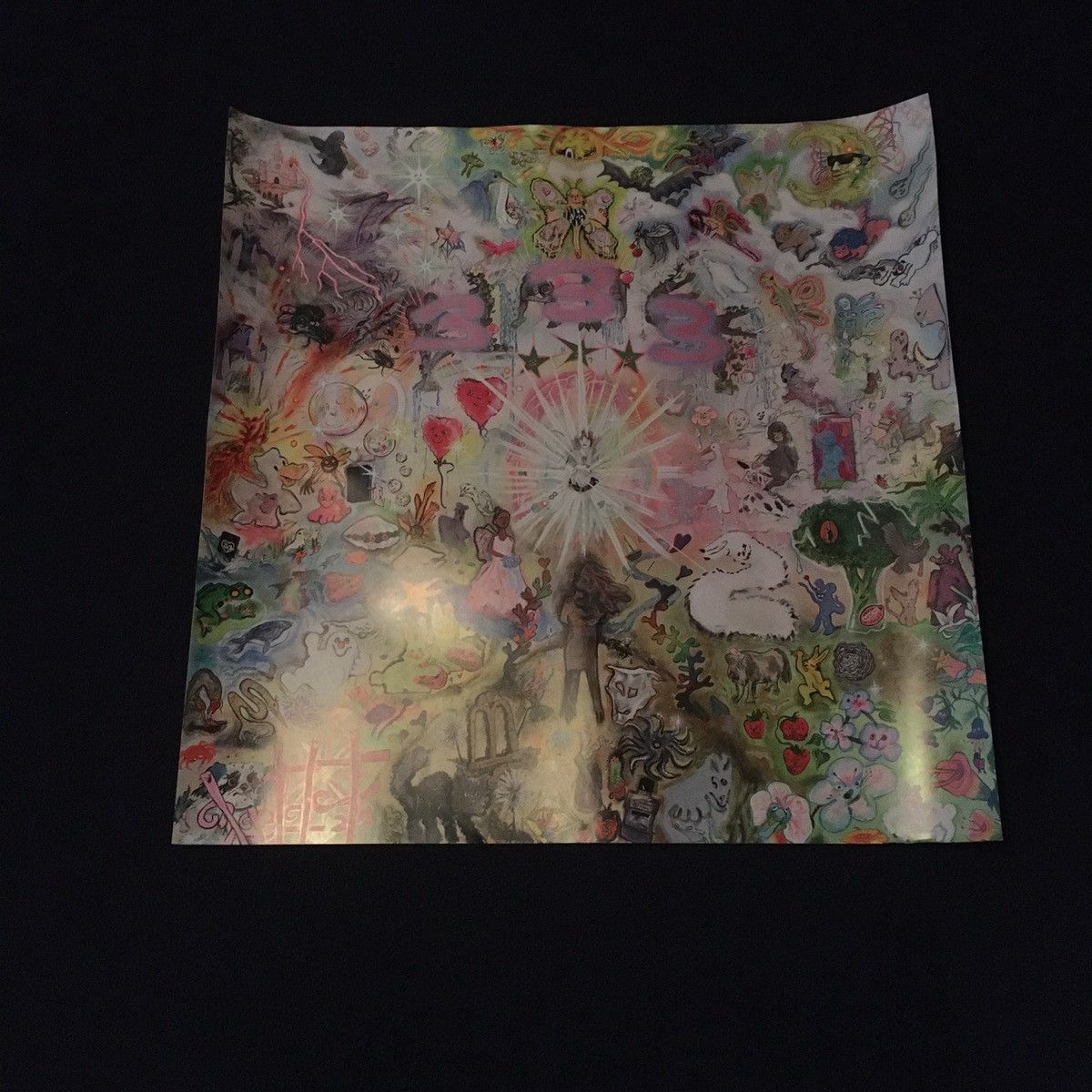 Drain Gang Claire Barrow for Drain Gang Bladee 333 Album Poster | Grailed