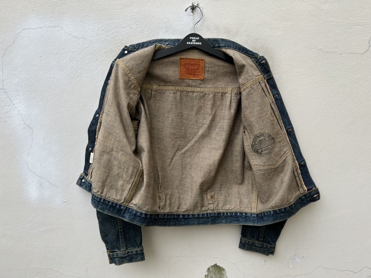 Japanese Brand Vintage 1996 LVC Levi’s 506 XX Big E Type 1 Denim Jacket ...
