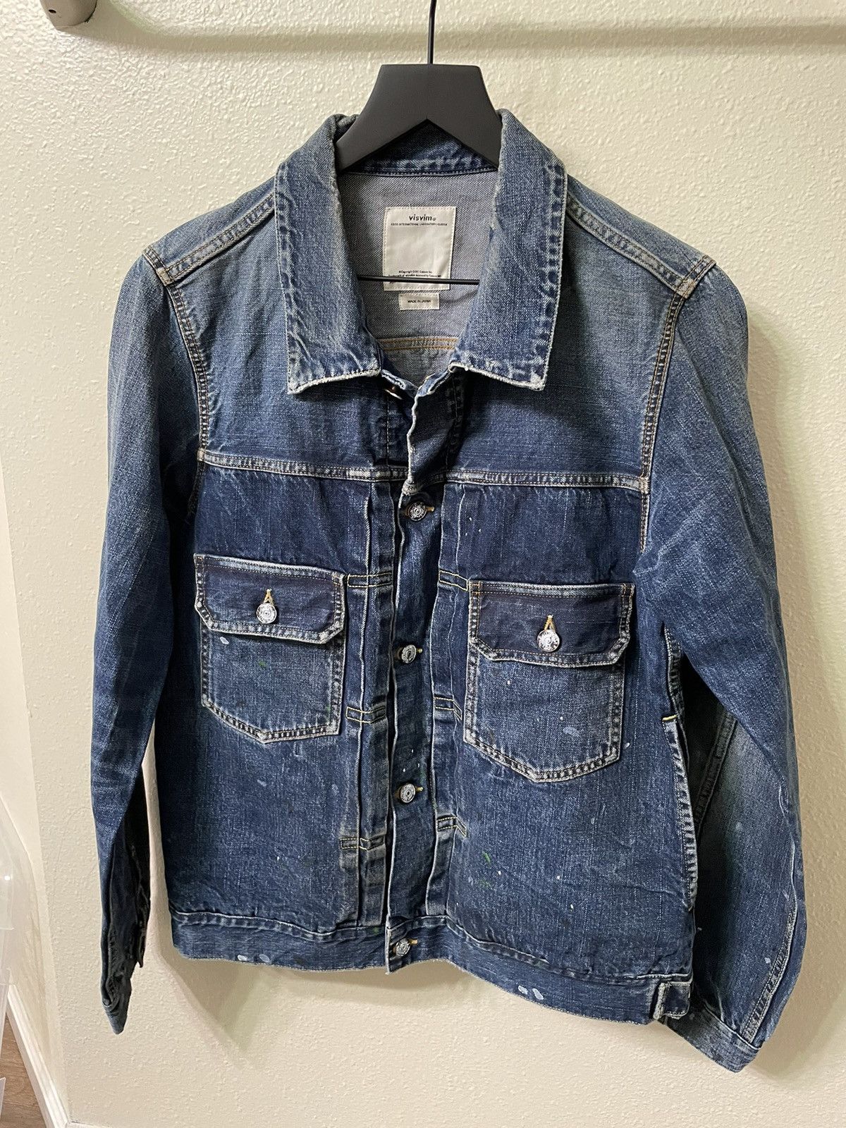 Visvim RARE VISVIM 18SS 101 DENIM JKT DRY 4 | Grailed