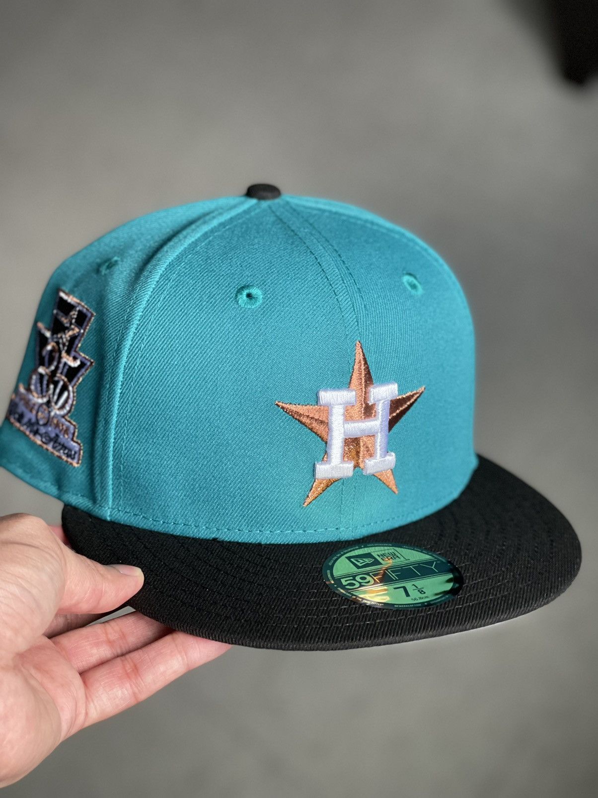 Hat Club Hat Club Exclusive “Copperhead” Houston Astros 7 1/8 | Grailed