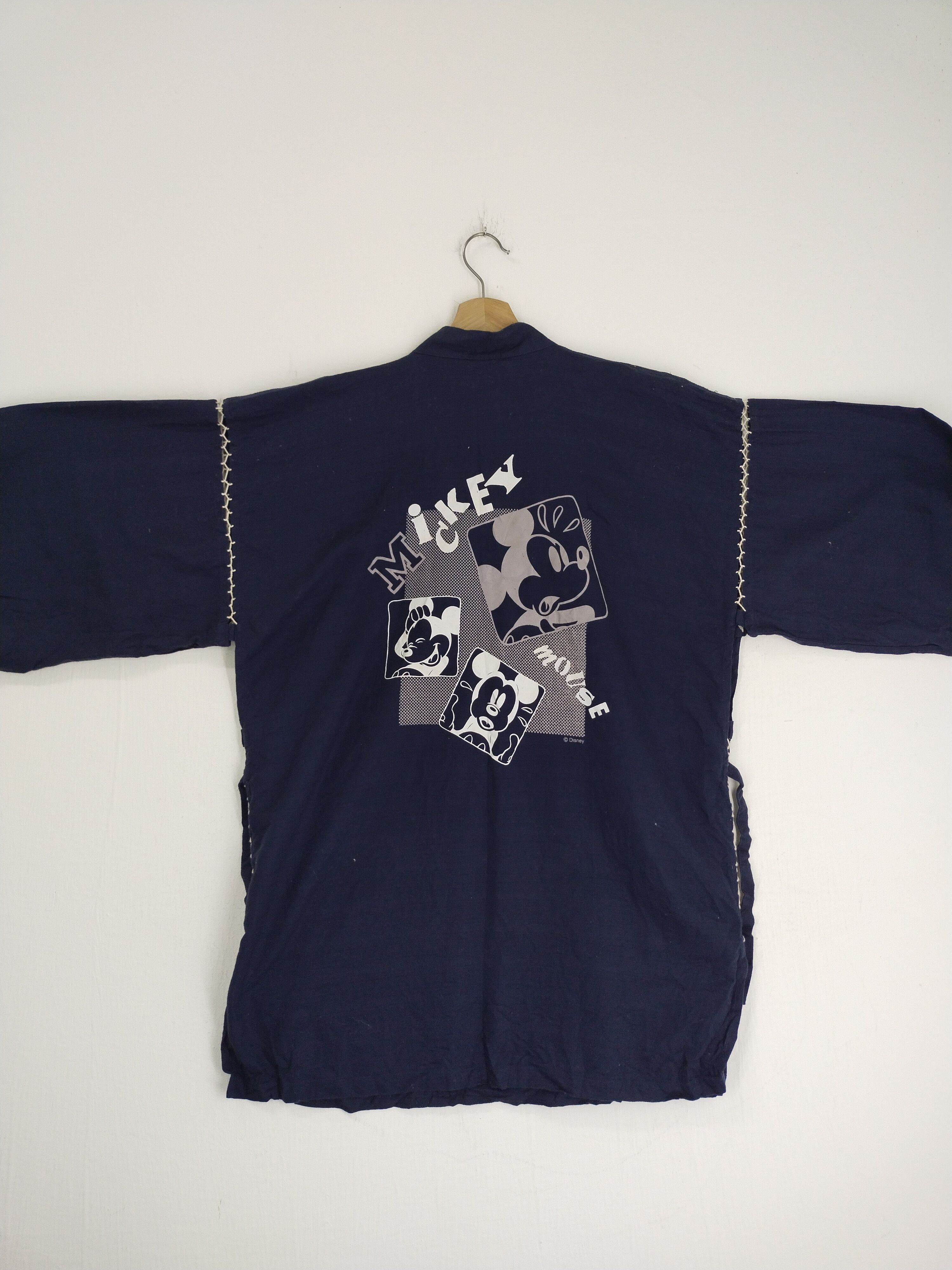 Japanese Brand × Kimono Japan Dragon × Mickey Mouse VINTAGE KIMONO ...