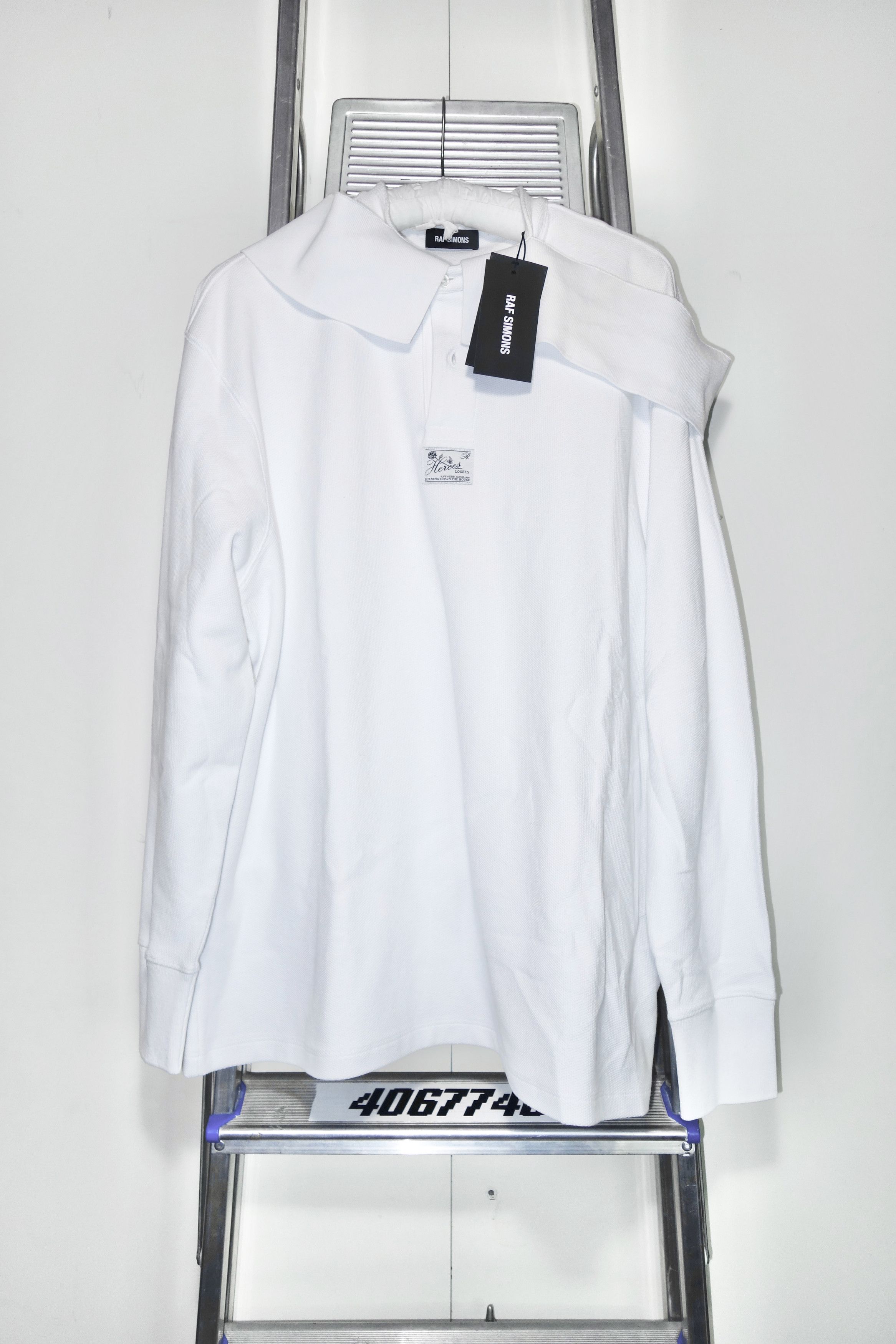 Raf Simons Brand New Raf Simons deconstructed polo shirt | Grailed