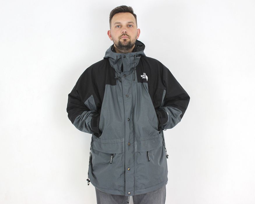 Vintage Ski GORE-TEX Jacket Hooded Coat Raincoat Parka y2k Vintage ...