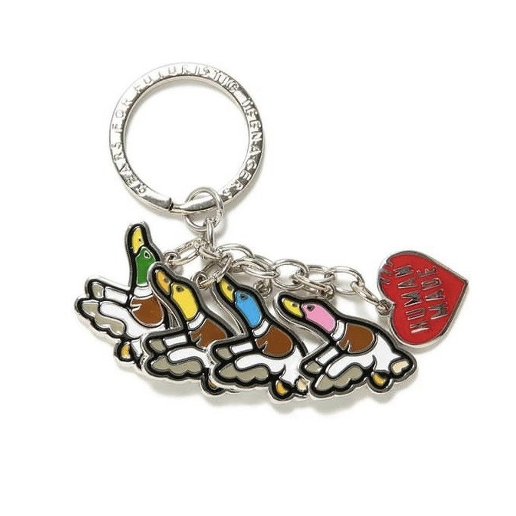 Human Made × Nigo HUMAN MADE Key Chain - Multicolor & Silver - Duck ...