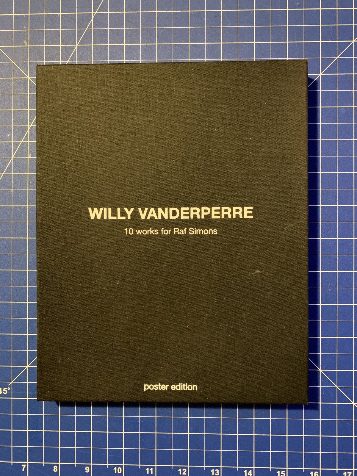 Raf Simons Willy Vanderperre 10 works for Raf Simons (poster edition ...