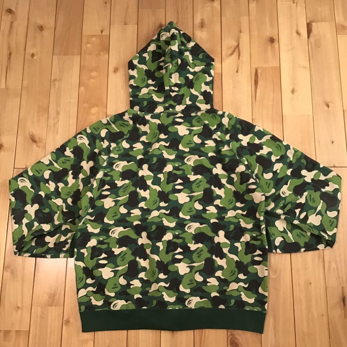 Bape × Nigo BAPE ABC camo green full zip hoodie a bathing ape NIGO ...