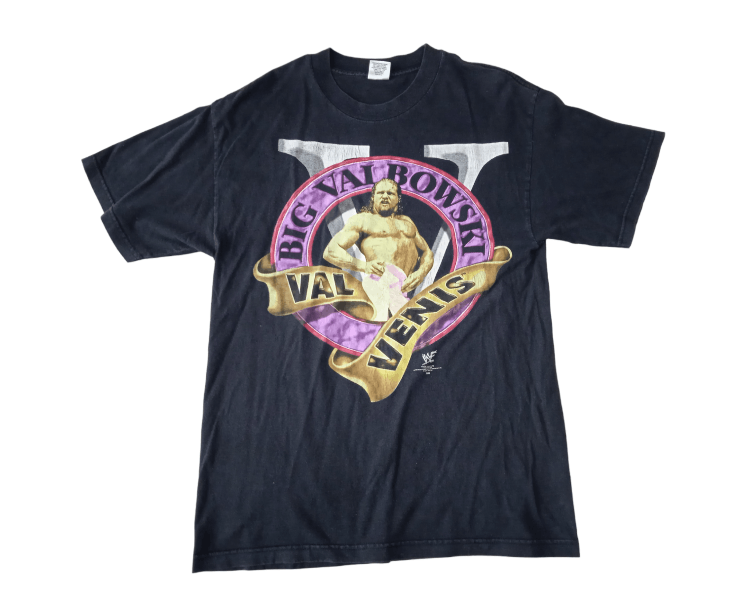Vintage × Wwe × Wwf Vintage 90s WWF Val Venis T-Shirt Wrestling ...
