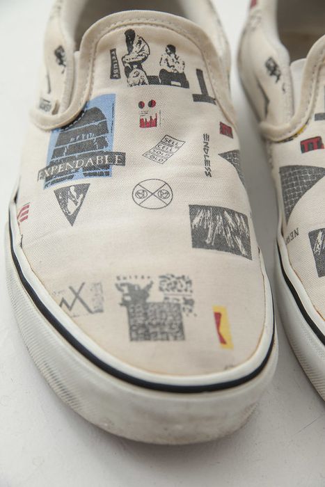 Raf Simons 2005 Colette Vans Slip-on collaboration | Grailed