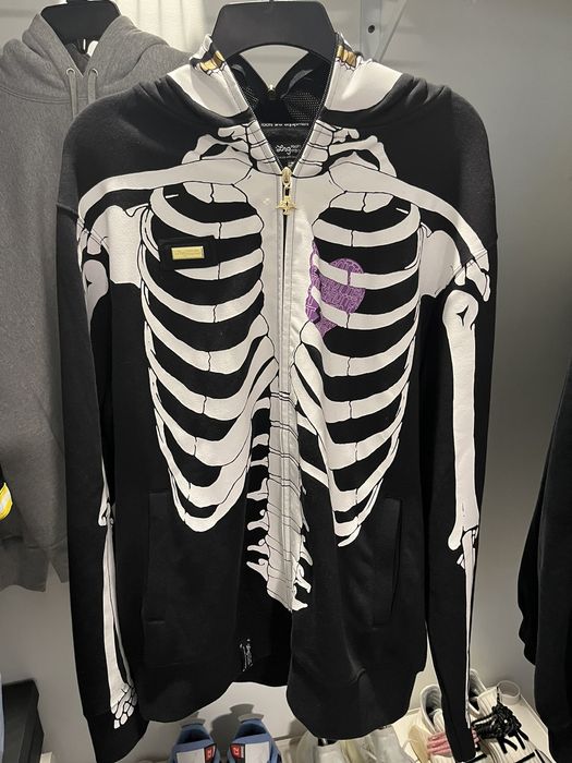 Lifted Research Group LRG dead serious skeleton hoodie black NEW! size ...