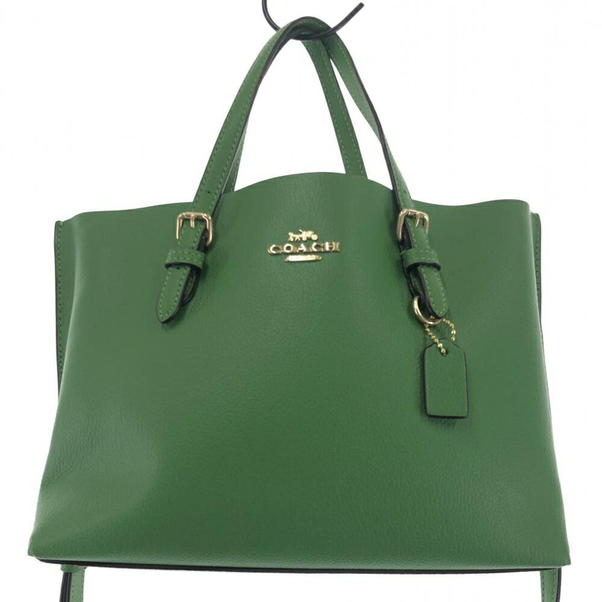 Coach COACH Molly Tote 25 C4084 2way Bag Handbag Shoulder Green Coach ...