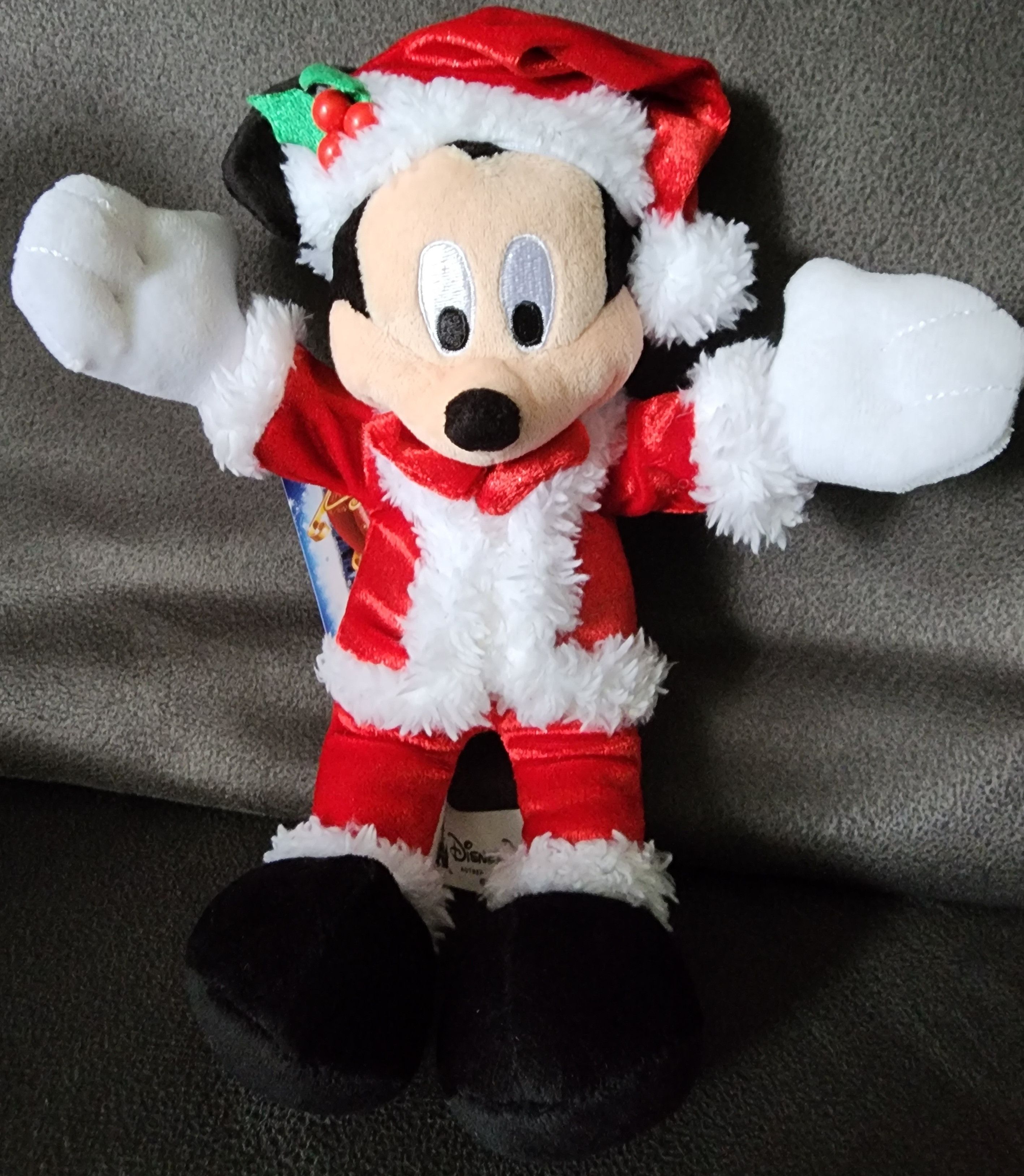 Disney Disney Authentic 7 Inch Holiday Sparkle Mickey Mouse Plush | Grailed