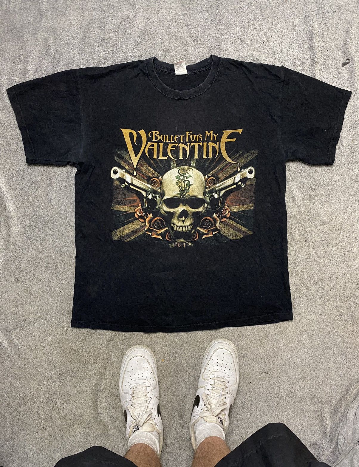 Band Tees × Rock Band × Vintage Vintage Bullet for my Valentine Faded ...