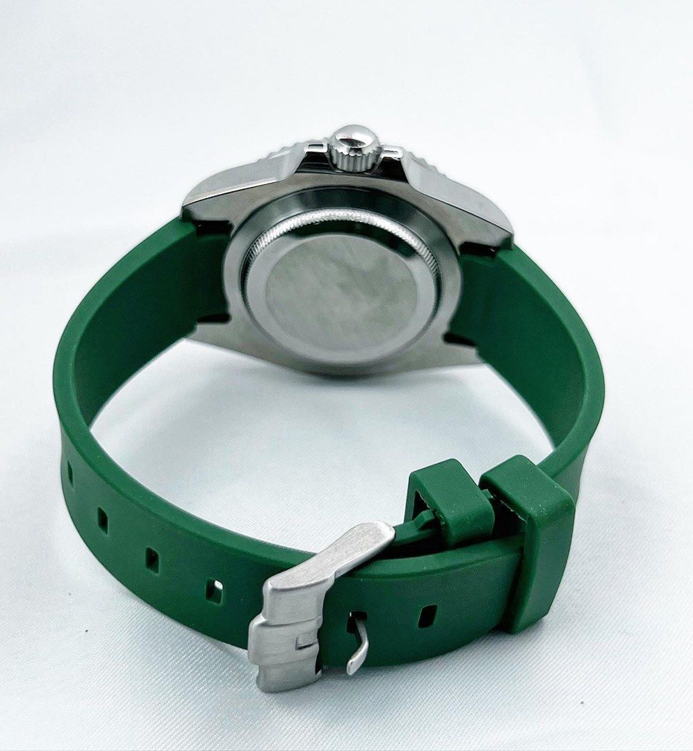 Custom RARE Custom Seiko Mod Watch Sprite Hulk GMT 40MM | Grailed