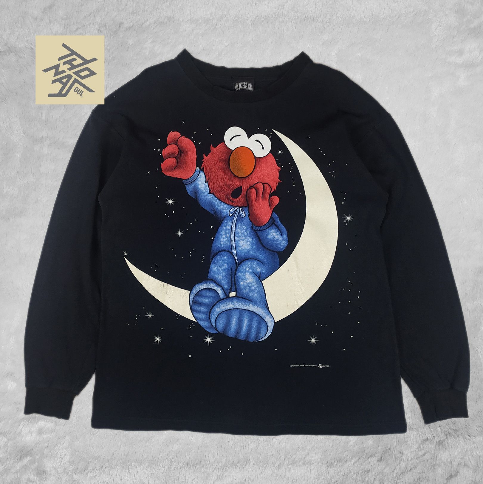 Cartoon Network vintage 90s Sleepy Elmo Sesame Street | Grailed