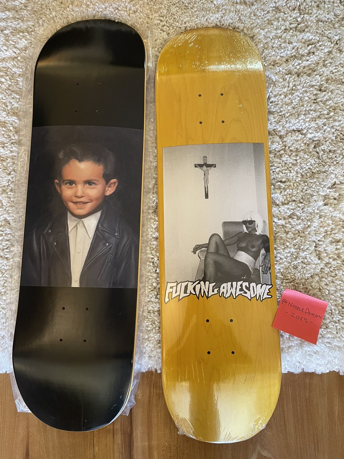 Fucking Awesome Fucking Awesome Dylan Rieder + Mary deck (2 boards ...