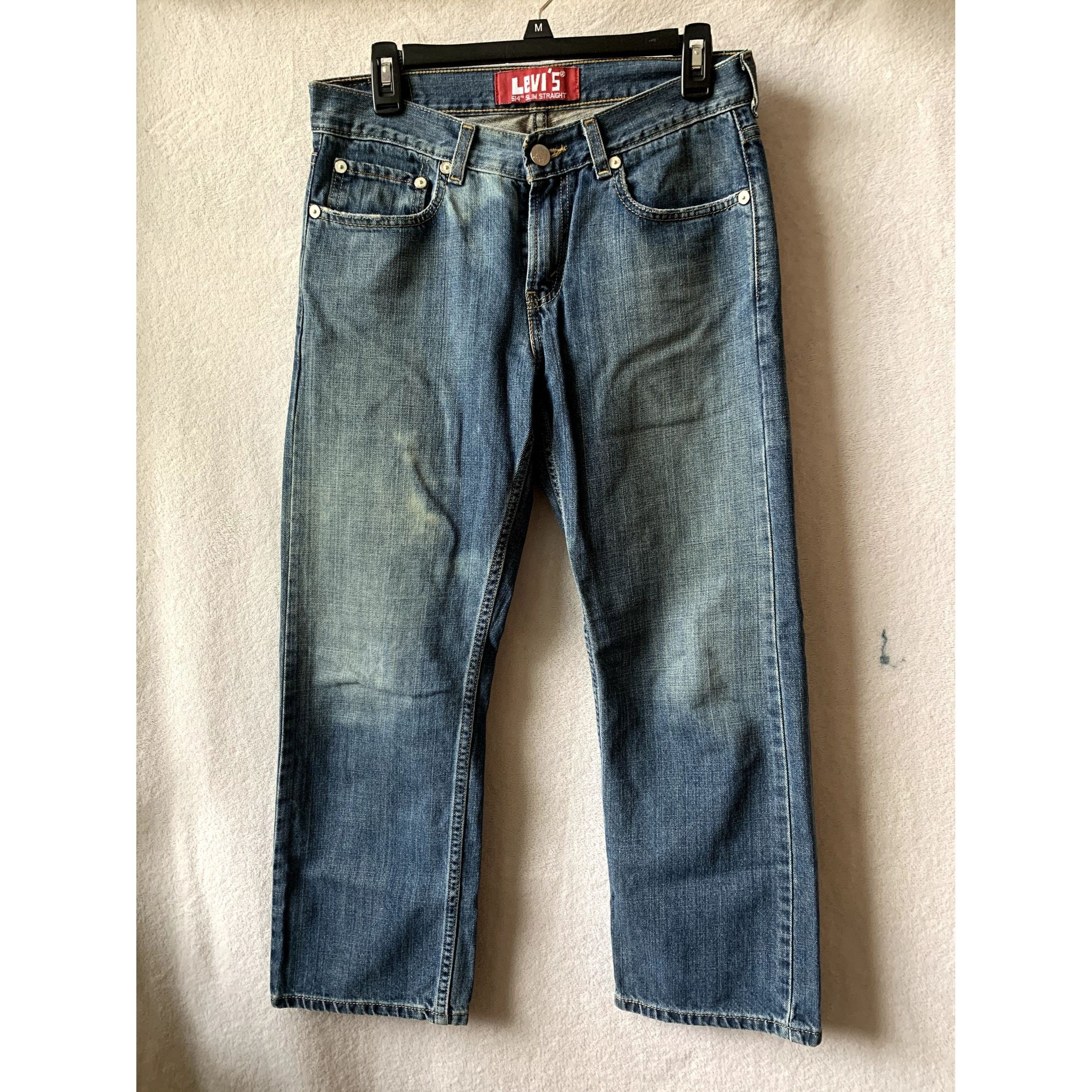 Levi's Vintage Clothing Vintage Levi's 514 Slim Straight Jeans Size ...