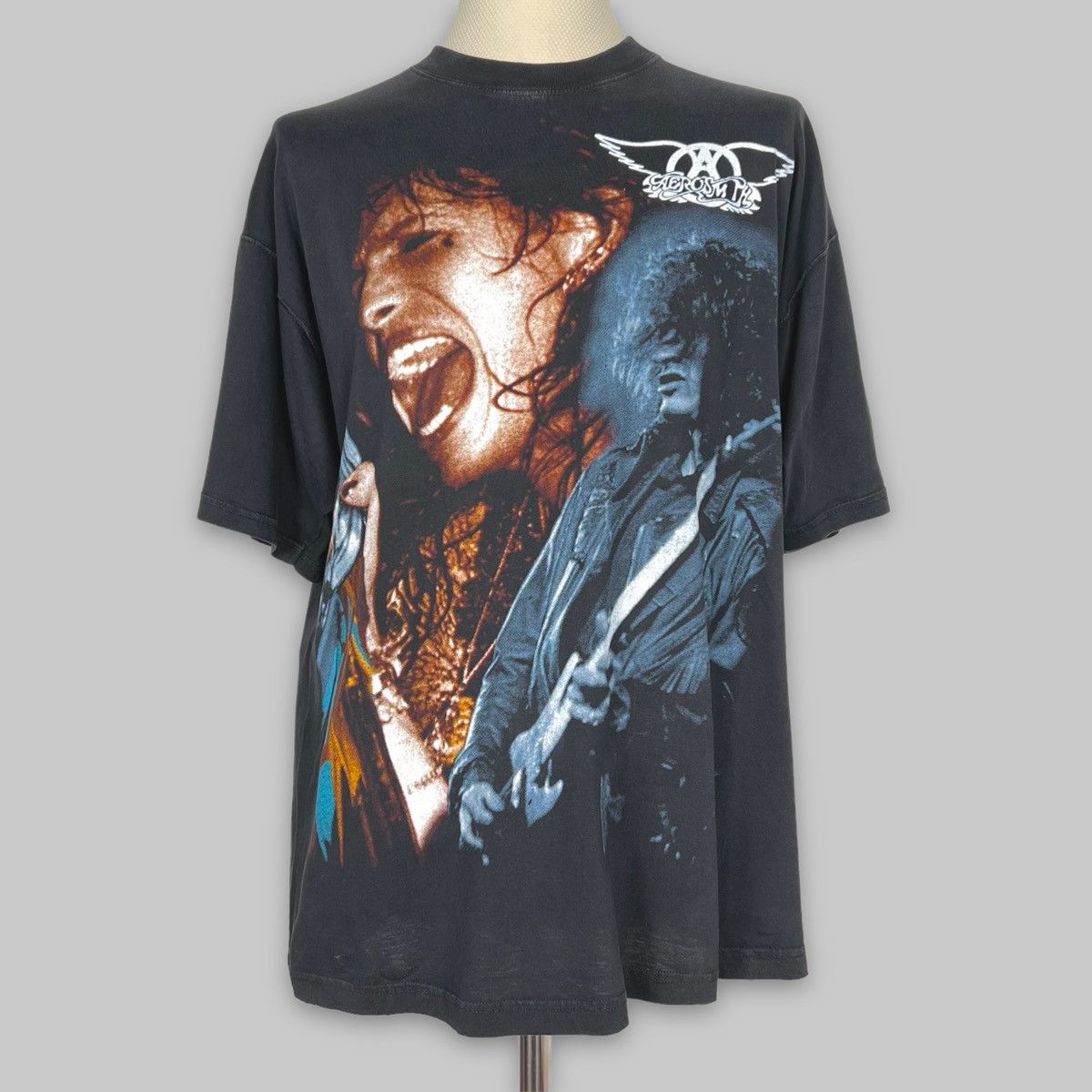 Aerosmith × Band Tees × Vintage Vintage 90s Aerosmith ‘Steven & Joe ...