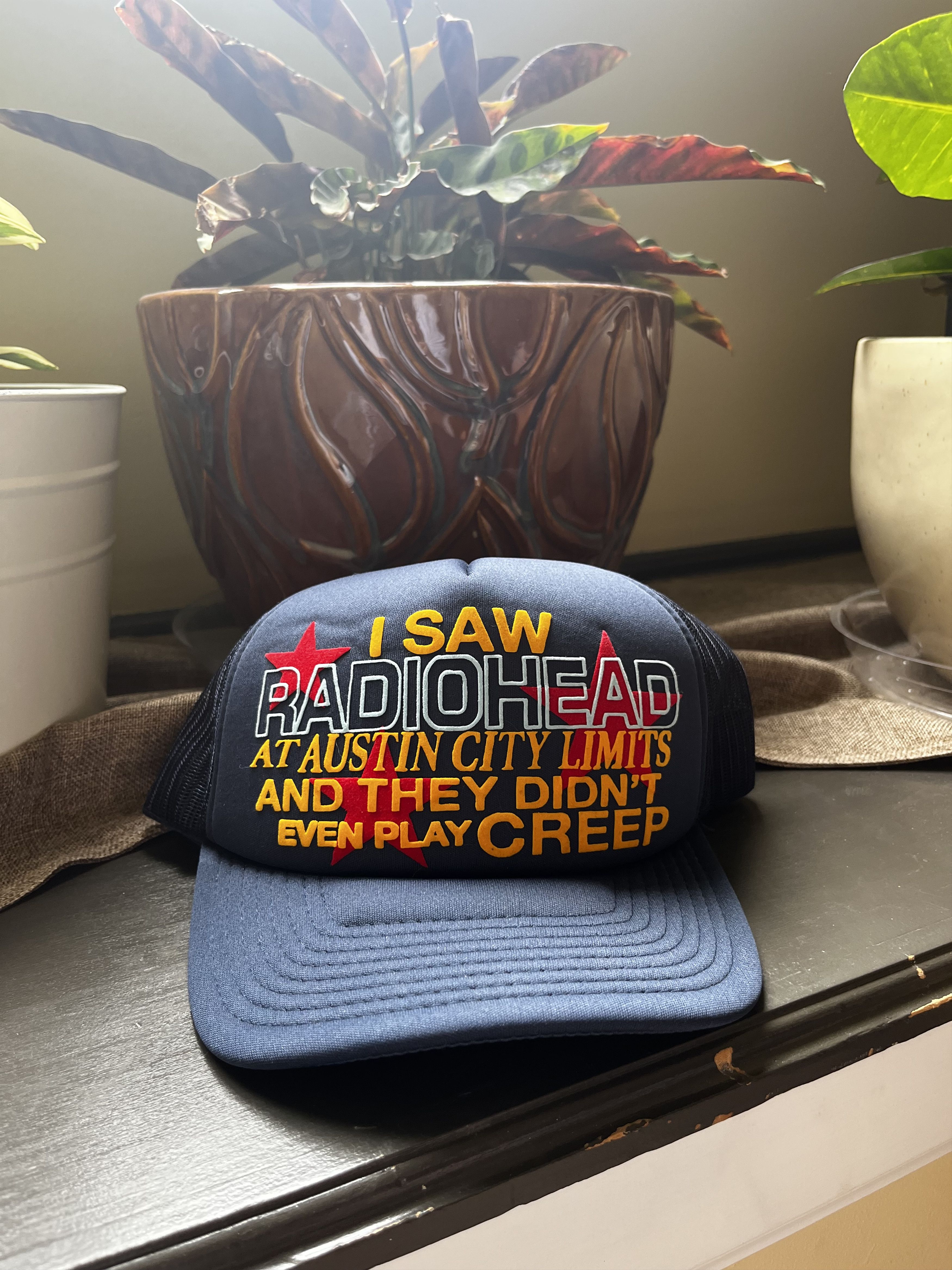 Streetwear Giadonna Damn You Radiohead Creep hat | Grailed