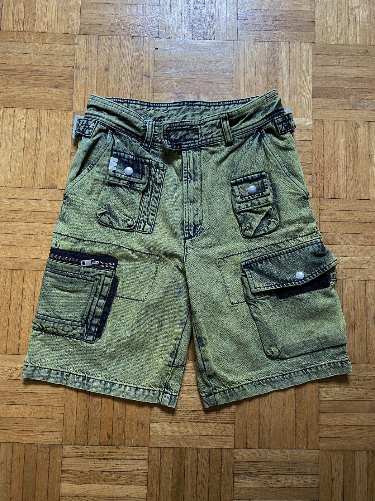 Diesel Diesel Stonewash Baggy Denim Cargo Shorts | Grailed