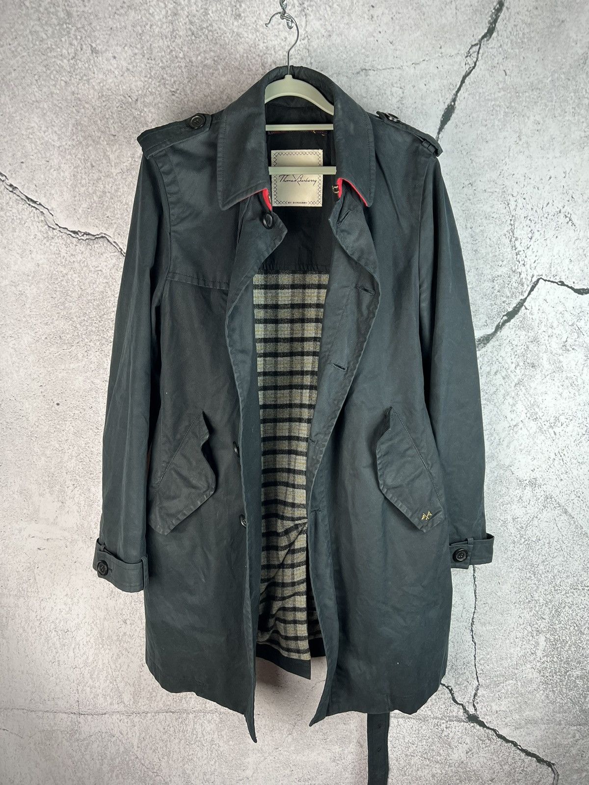 Burberry × Designer Thomas Burberry by Burberry trench coat | Grailed