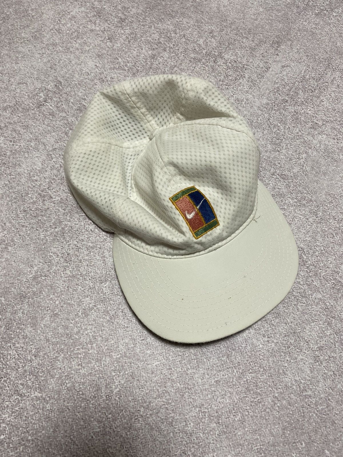 Nike Vintage Y2K Nike Court White Cap | Grailed