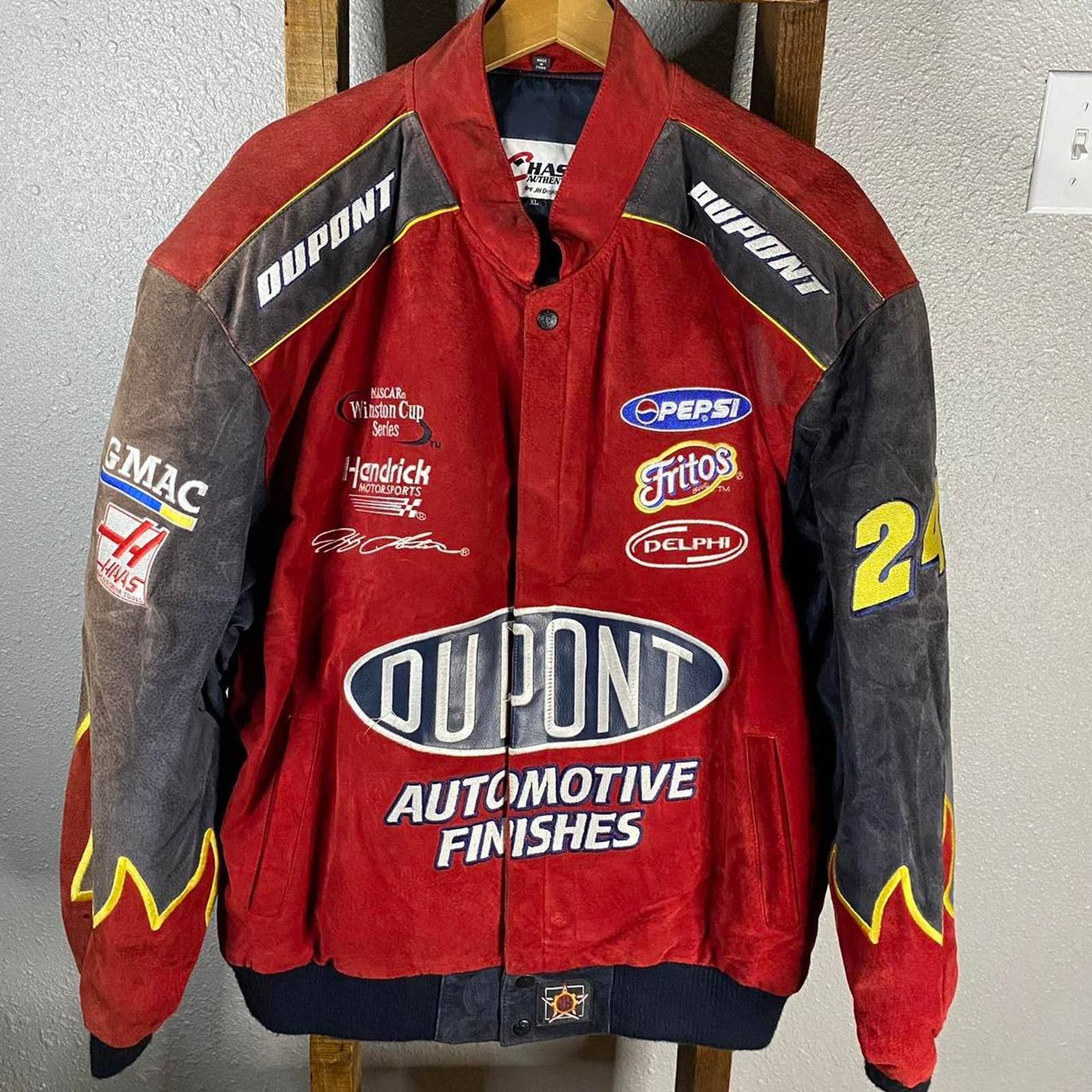 Vintage Vintage 1990s NASCAR Jeff Gordon racing Jacket | Grailed