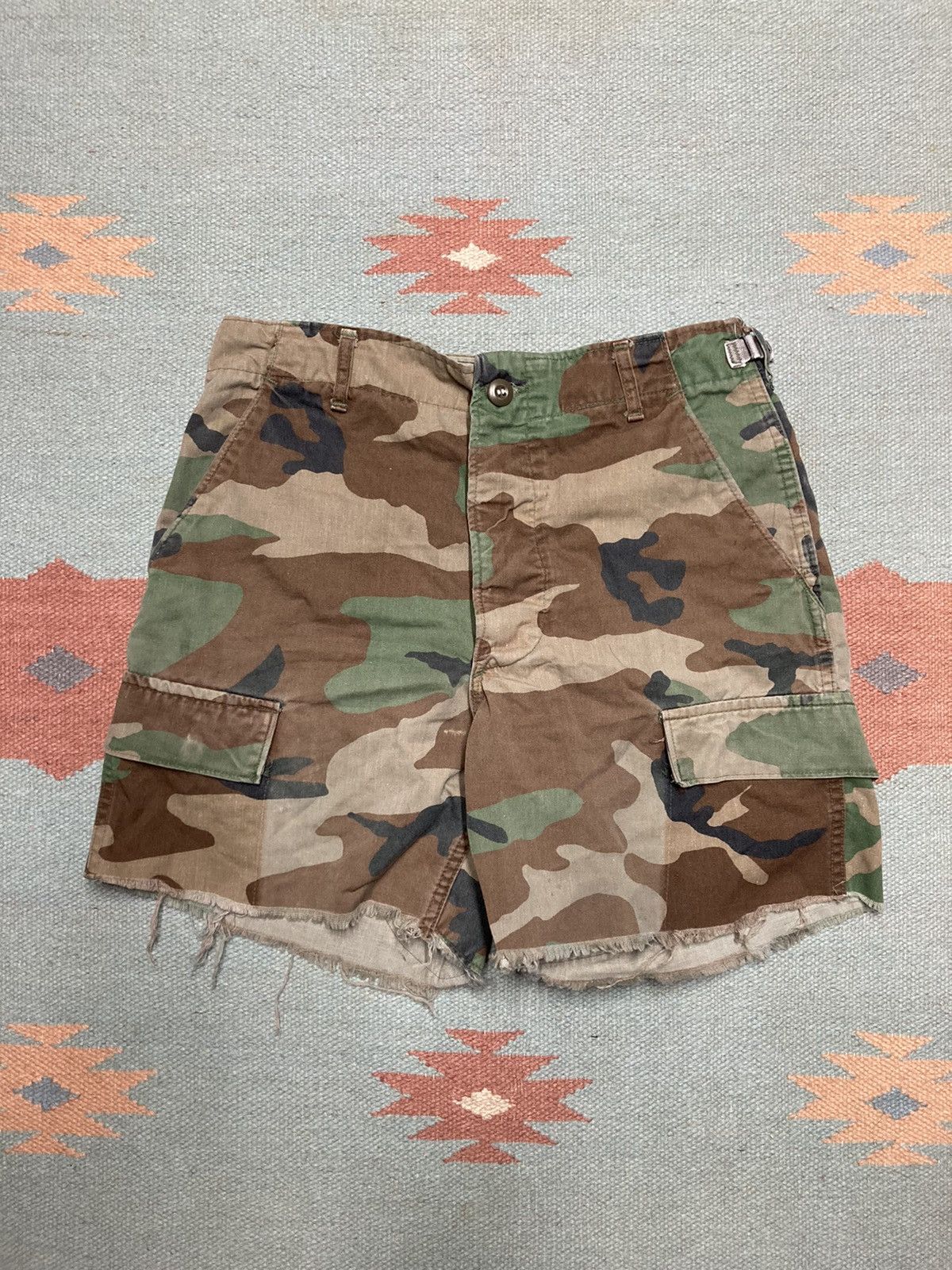 Camo × Military × Vintage Vintage USGI woodland camo cargo pants combat ...