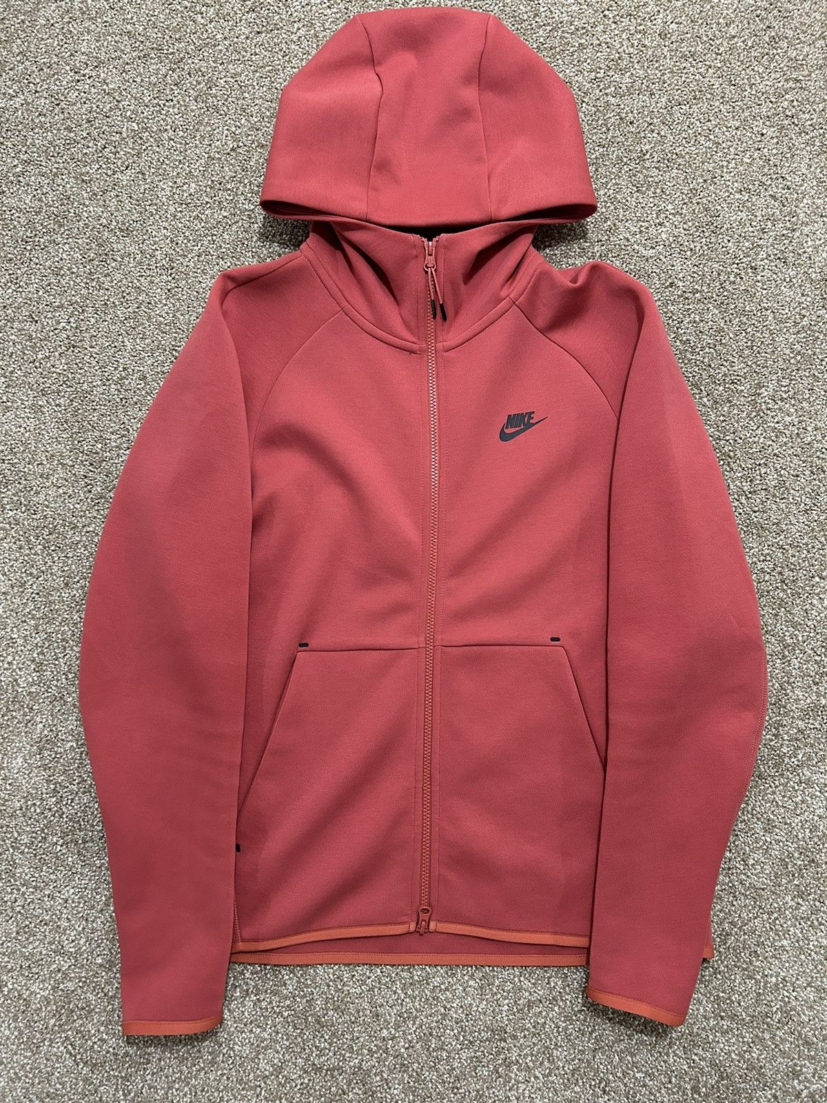 Nike Nike Red Tech Fleece Hoodie (Old Season) | Grailed