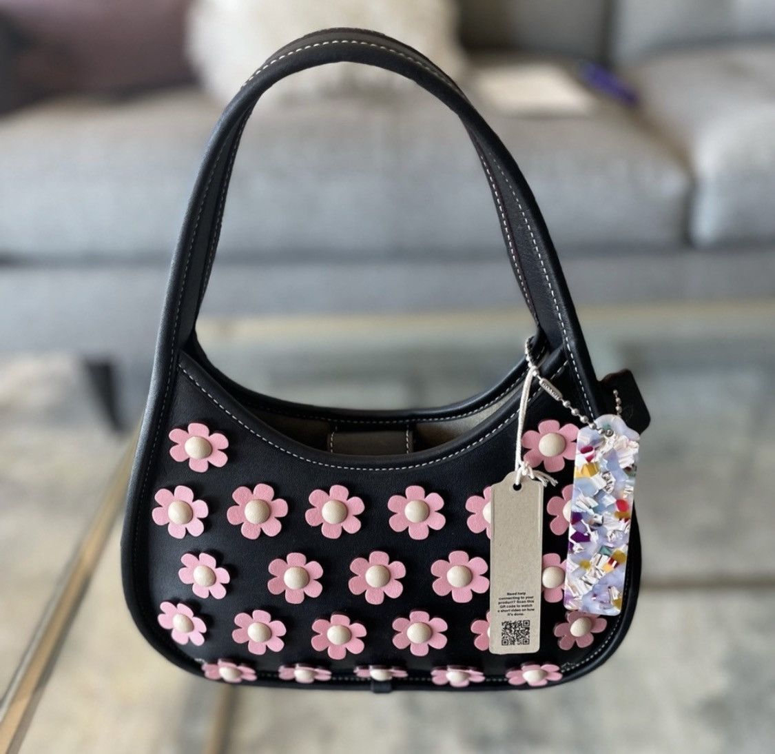 Coach COACHTOPIA Mini Flower Ergo leather shoulder bag | Grailed