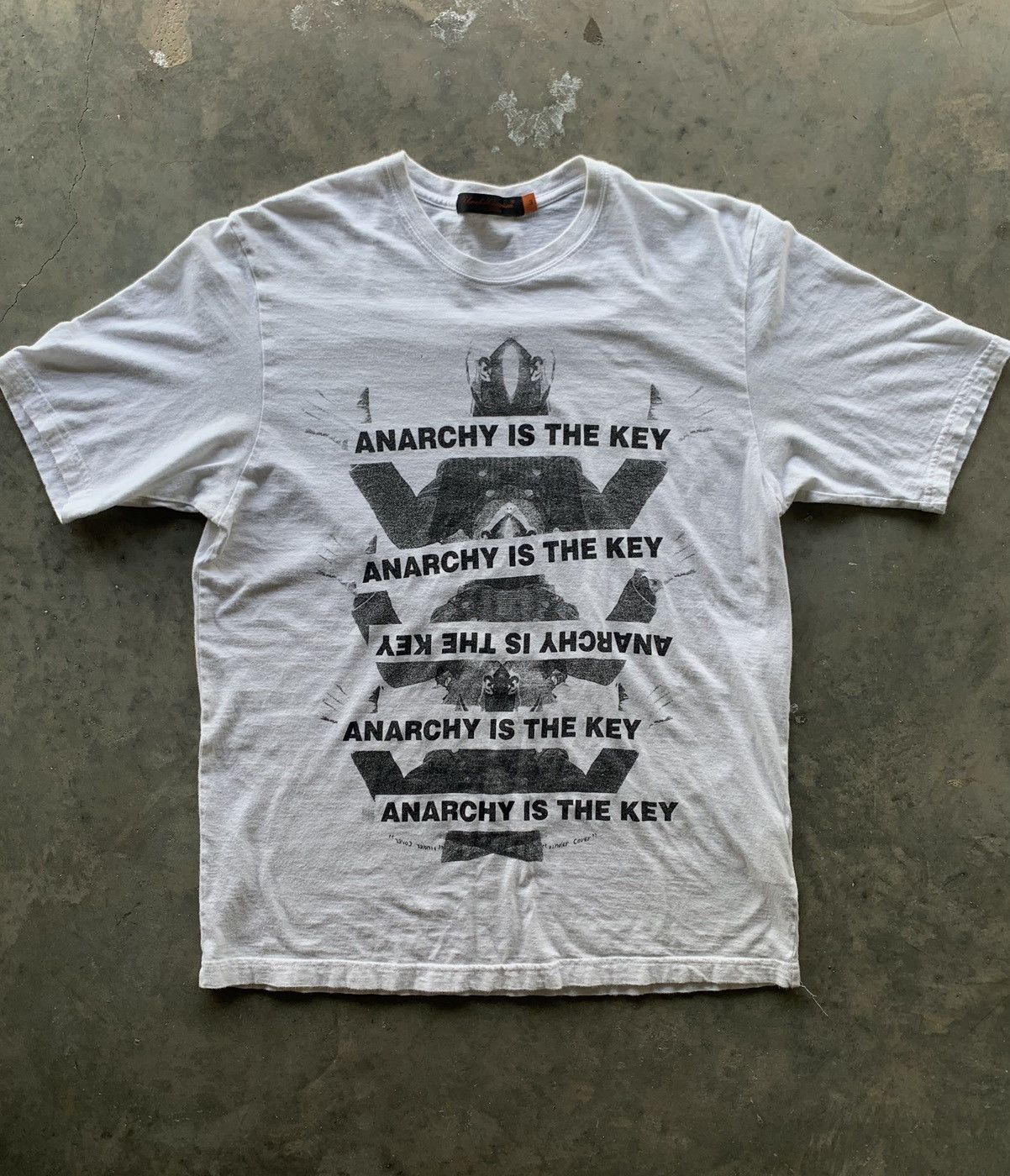 Streetwear × Undercover × Vintage Undercover “Anarchy is Key” Tee | Grailed