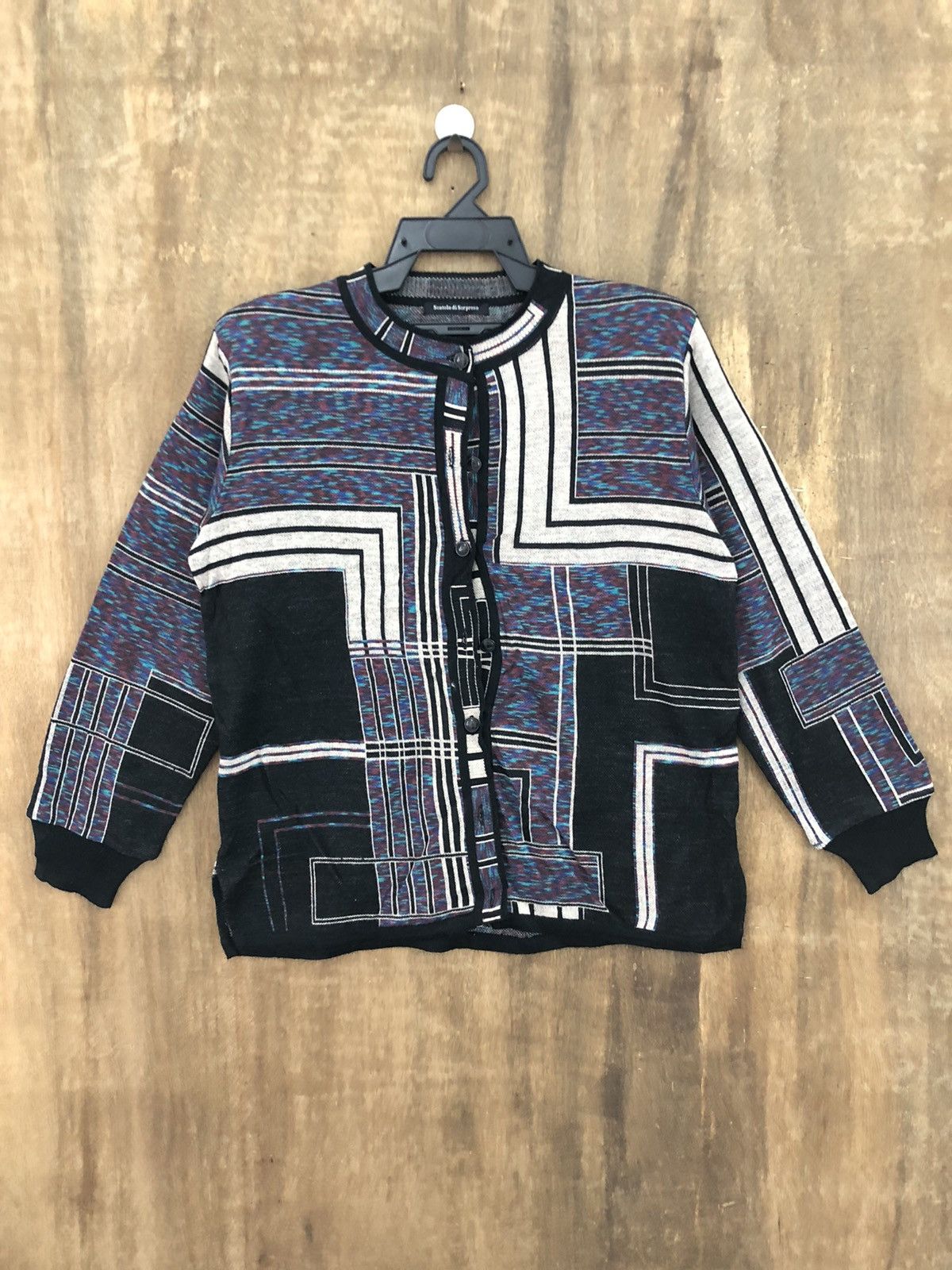 Cardigan Scatola di sorpresa abstract navajo art Cardigan vintage | Grailed