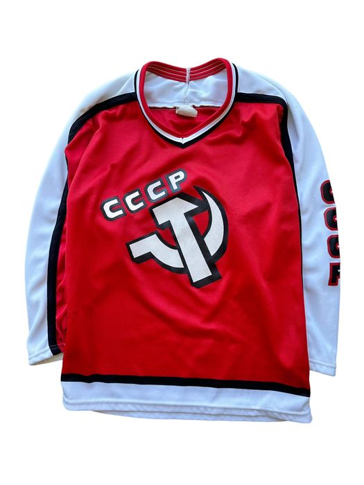 Vintage Vintage 90’s CCM Russia CCCP Hockey Jersey | Grailed