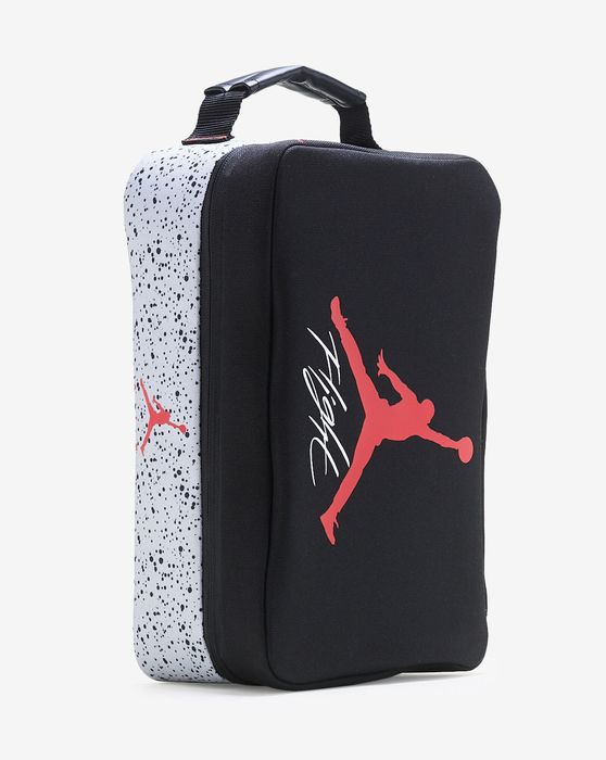 Jordan Brand Nike Air Jordan 4 Black/Cement Sneaker Carry Bag | Grailed