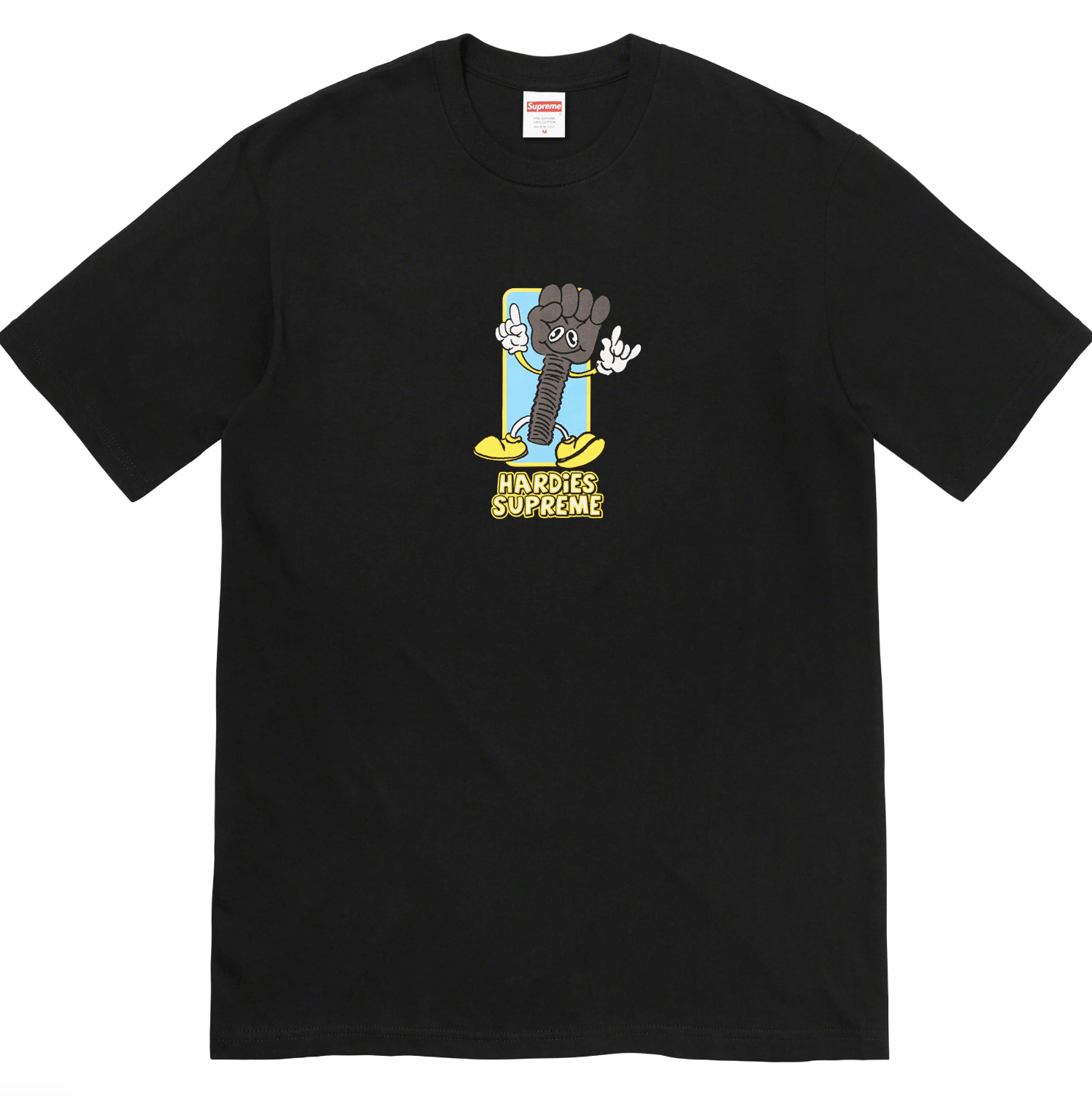 Hardies hardware × Supreme Supreme Hardies Hardware Bolt Tee in Black ...