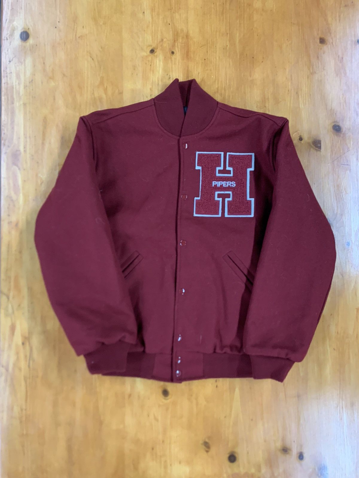 Vintage Vintage Hamline Pipers Varsity Jacket | Grailed