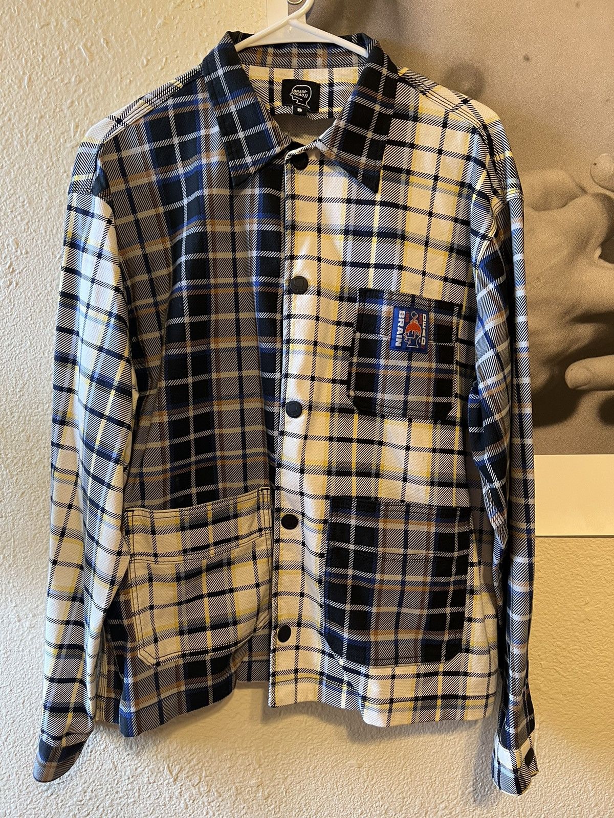 Brain Dead Rare Brain Dead Plaid Chore Jacket Small *Last Drop* | Grailed