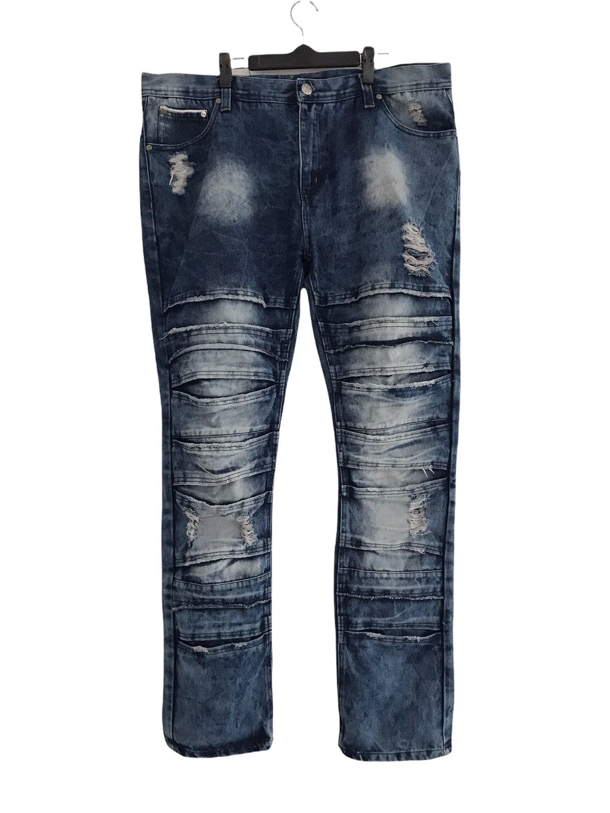 Imperious IMPERIOUS Acid Wash Distressed Hagi Skinny Denim Jeans | Grailed