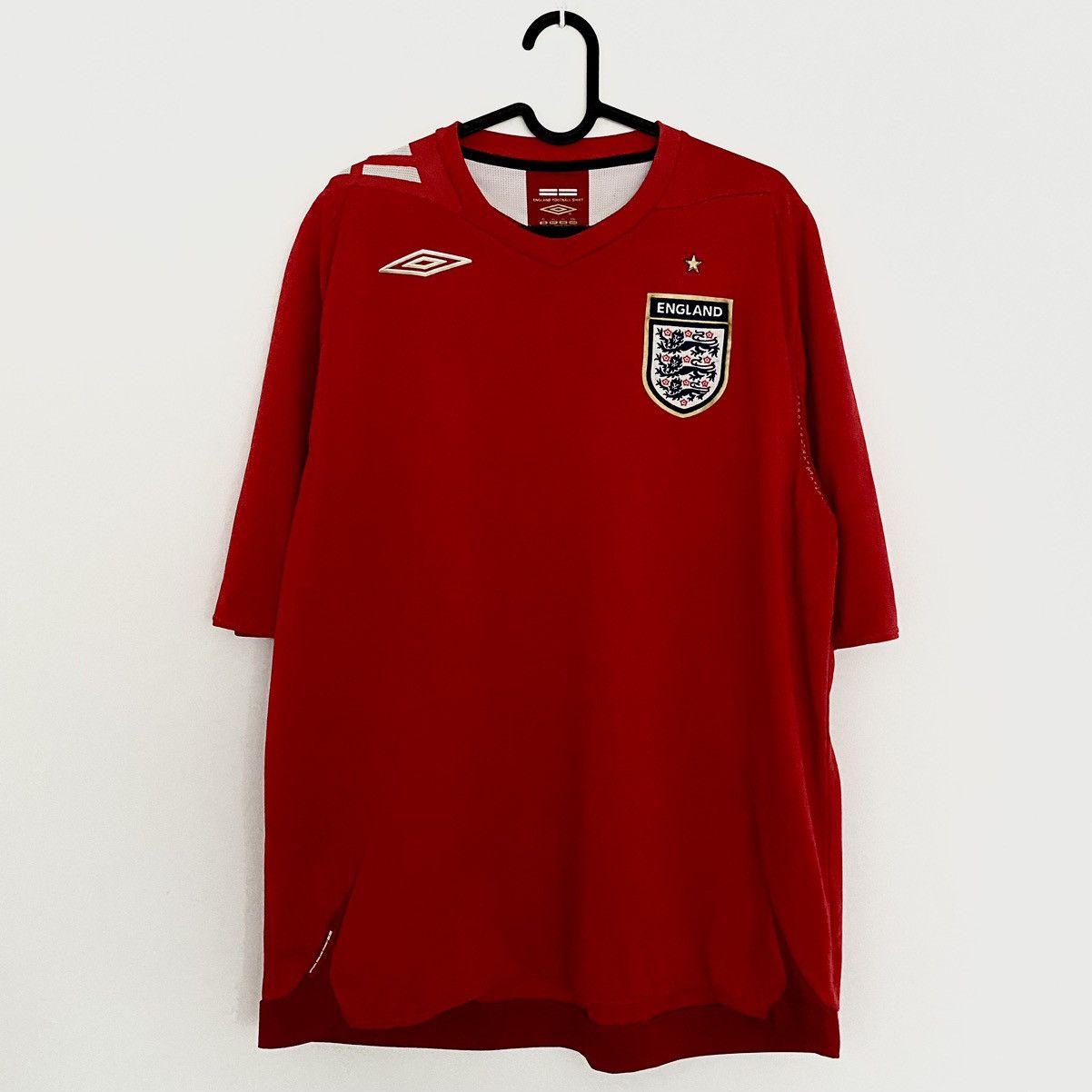 Vintage 2006 2008 England Umbro Vintage Away Soccer Jersey Kit Shirt ...