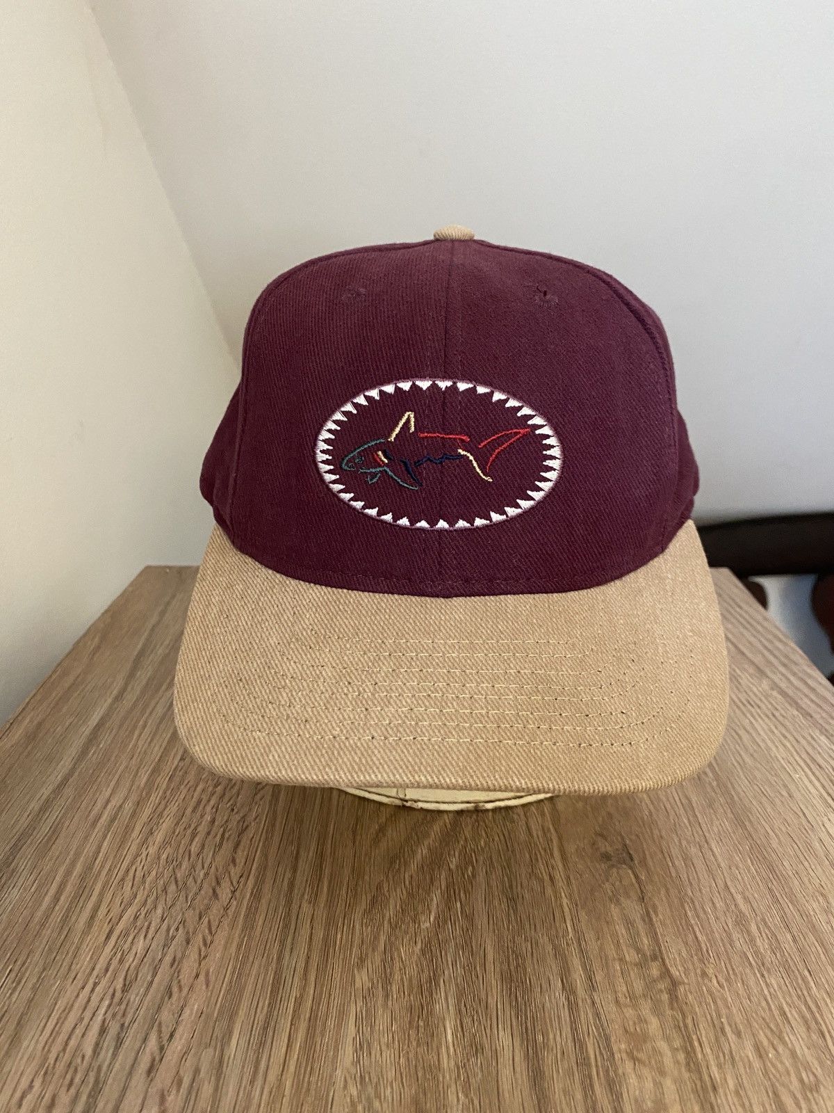 Greg Norman × Vintage Vintage 90’s Greg Norman Shark Dad Hat Strapback ...