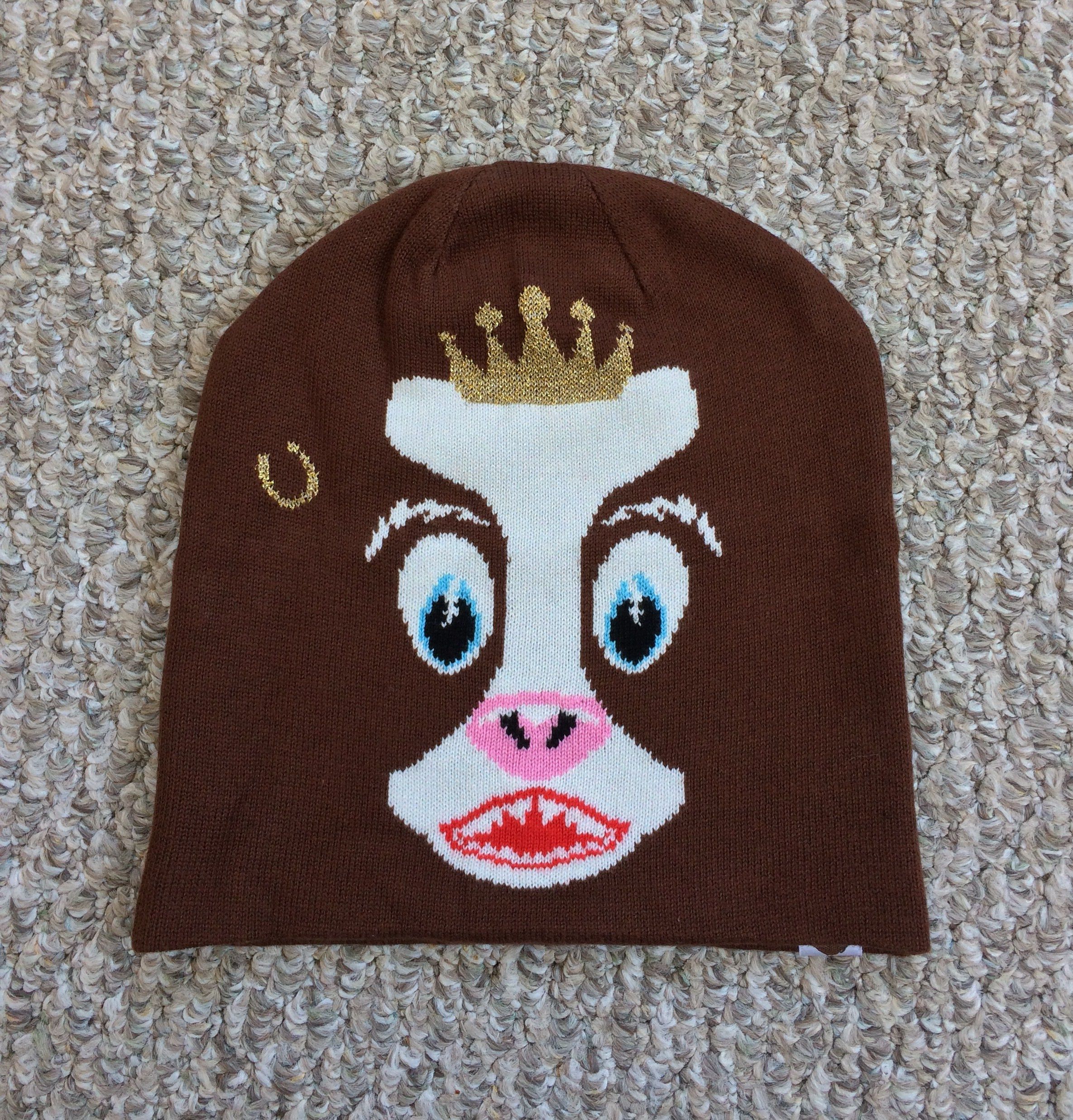 Bape OG Bape Royal Cow Beanie | Grailed