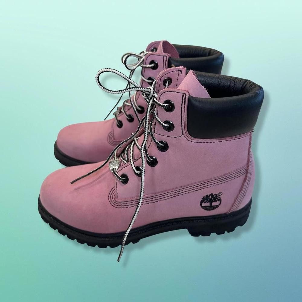 Designer Pink Timbs Genuine Timberland 42386 | Grailed